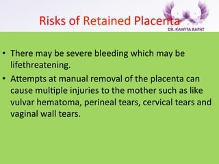 Retained placenta | PDF