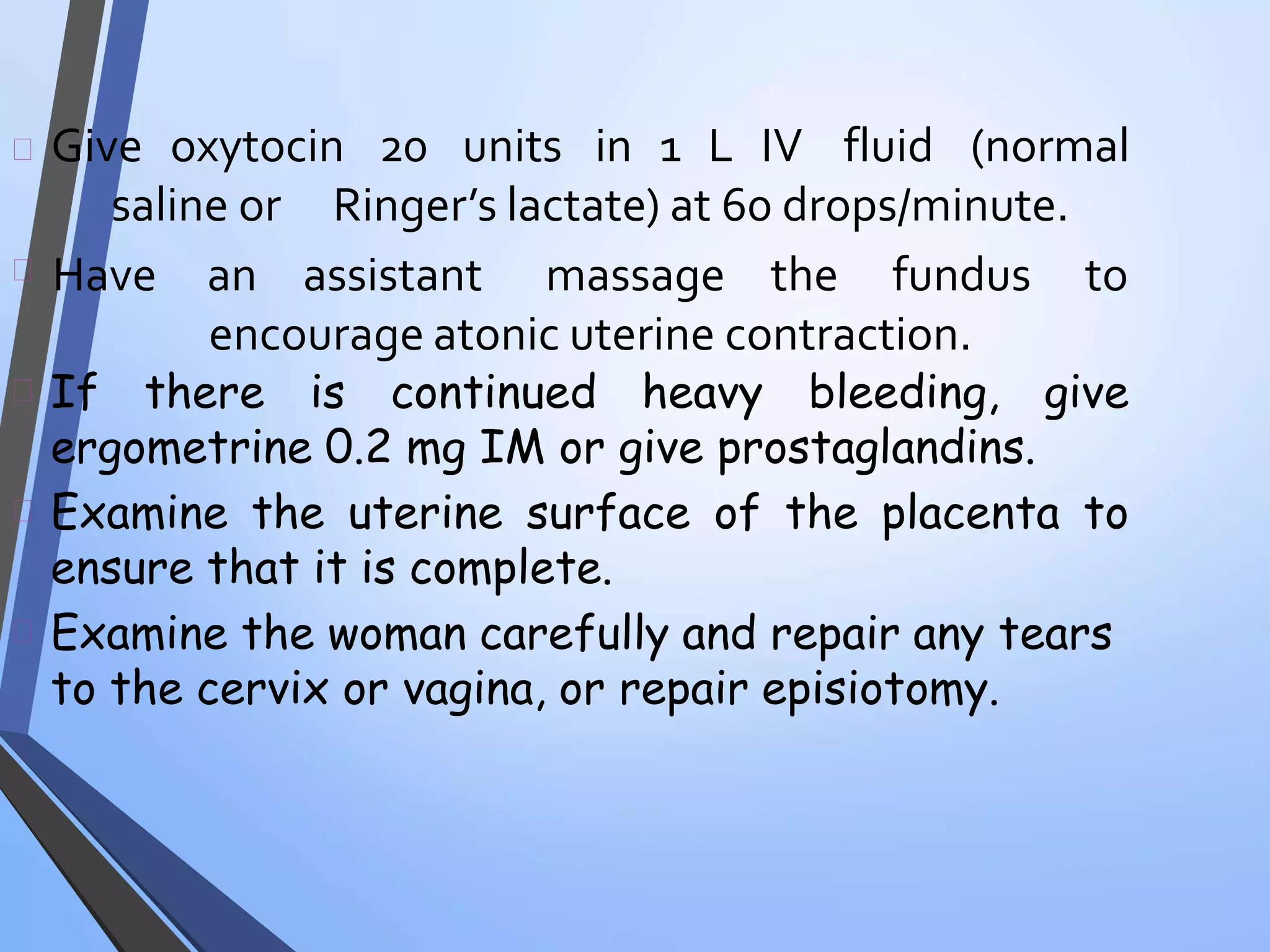 Retained placenta | PPTX