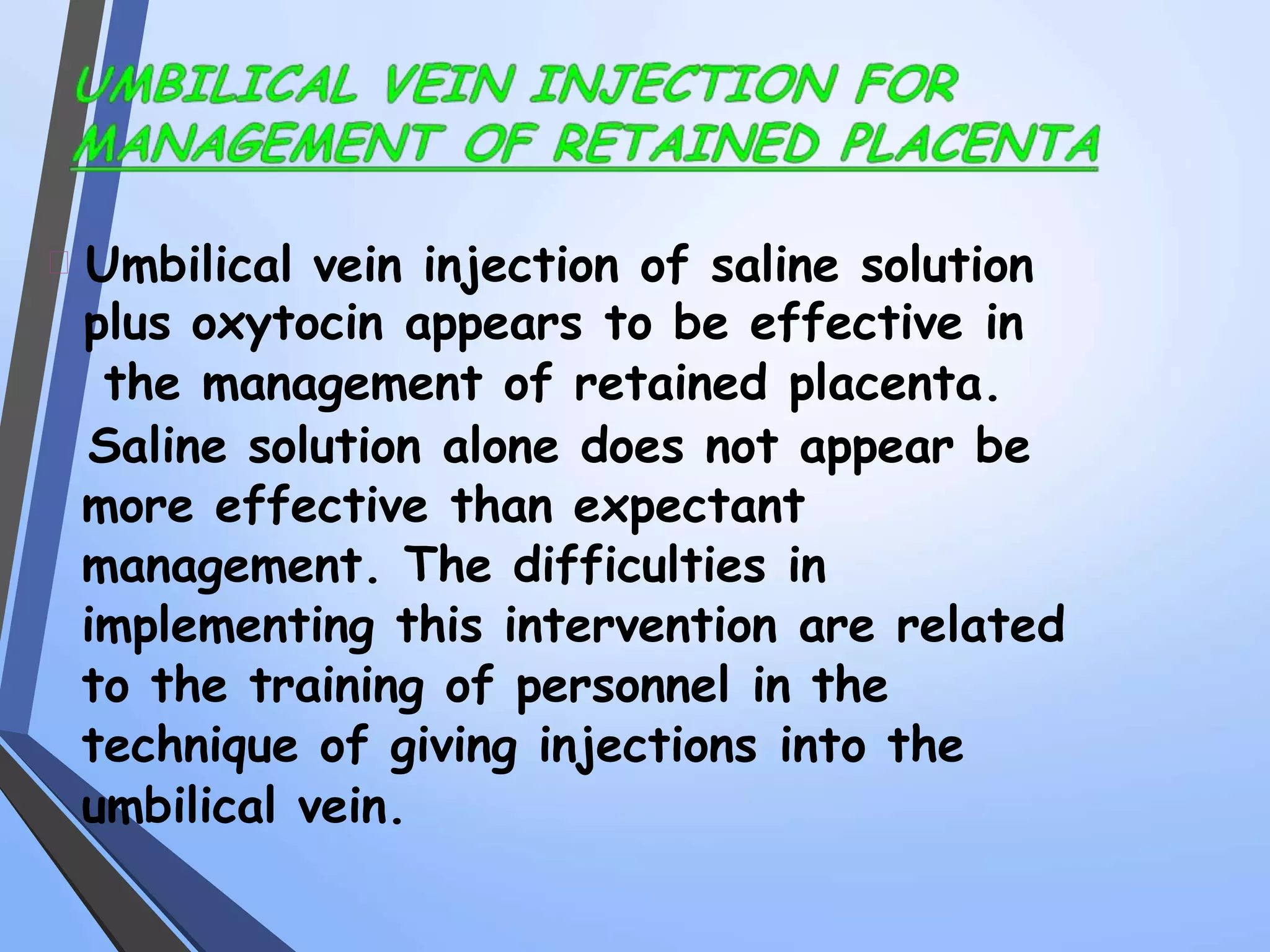 Retained placenta | PPTX