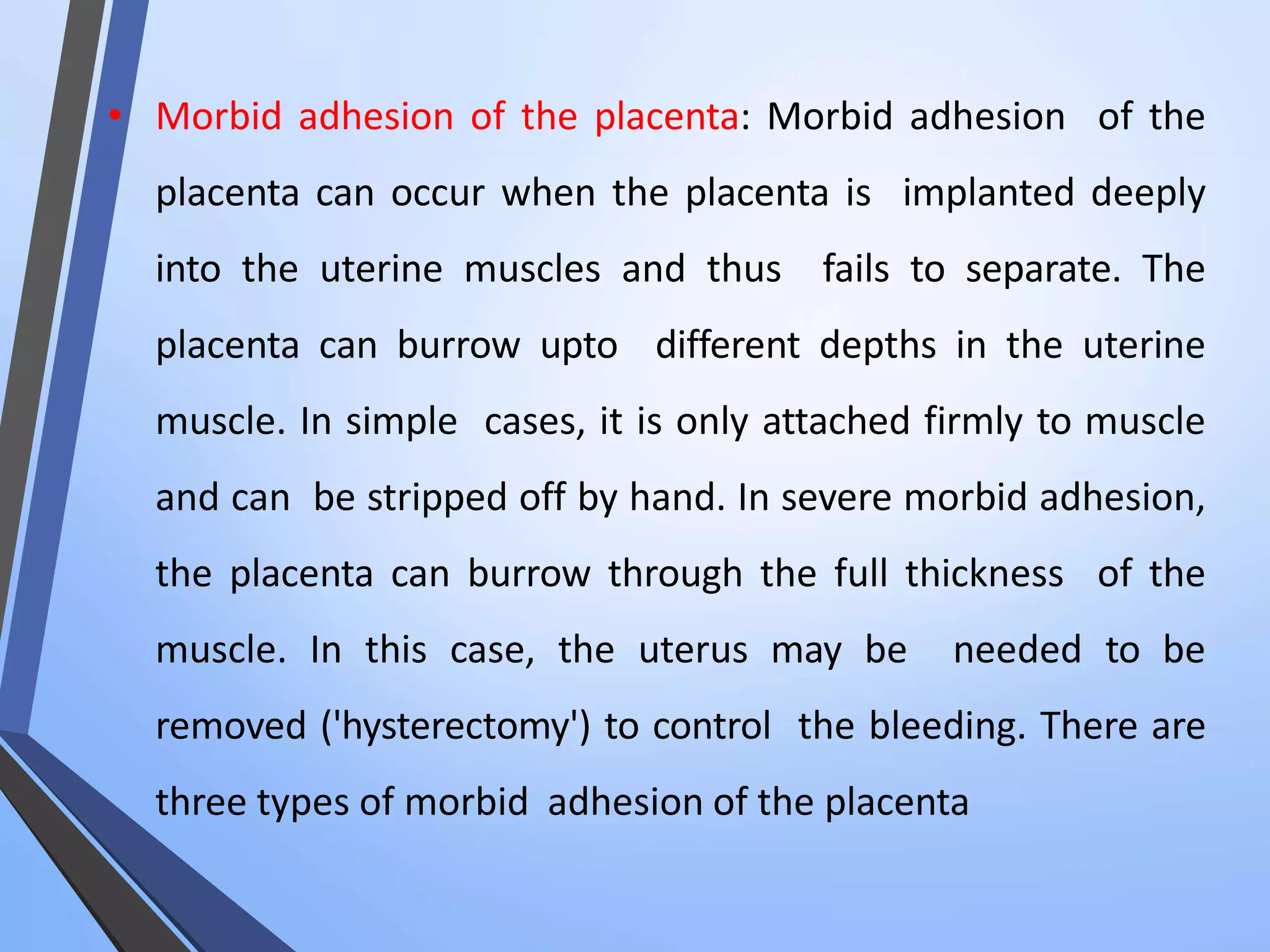 Retained placenta | PPTX