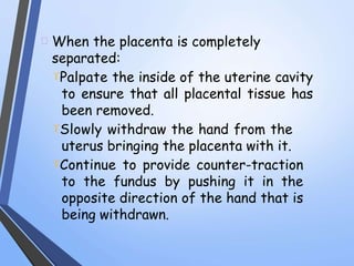 Retained placenta | PPTX