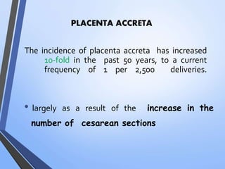 Retained placenta | PPTX