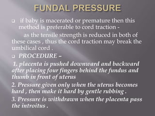 Retained placenta | PPTX