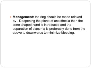 RETAINED PLACENTA.pptx for nursing students | PPTX