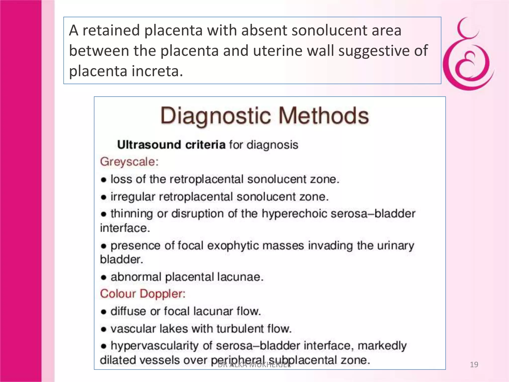 Retained placenta by dr alka mukherjee & dr apurva mukherjee | PPTX