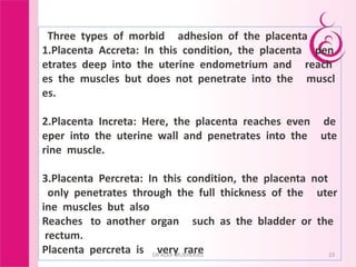 Retained placenta by dr alka mukherjee & dr apurva mukherjee | PPTX