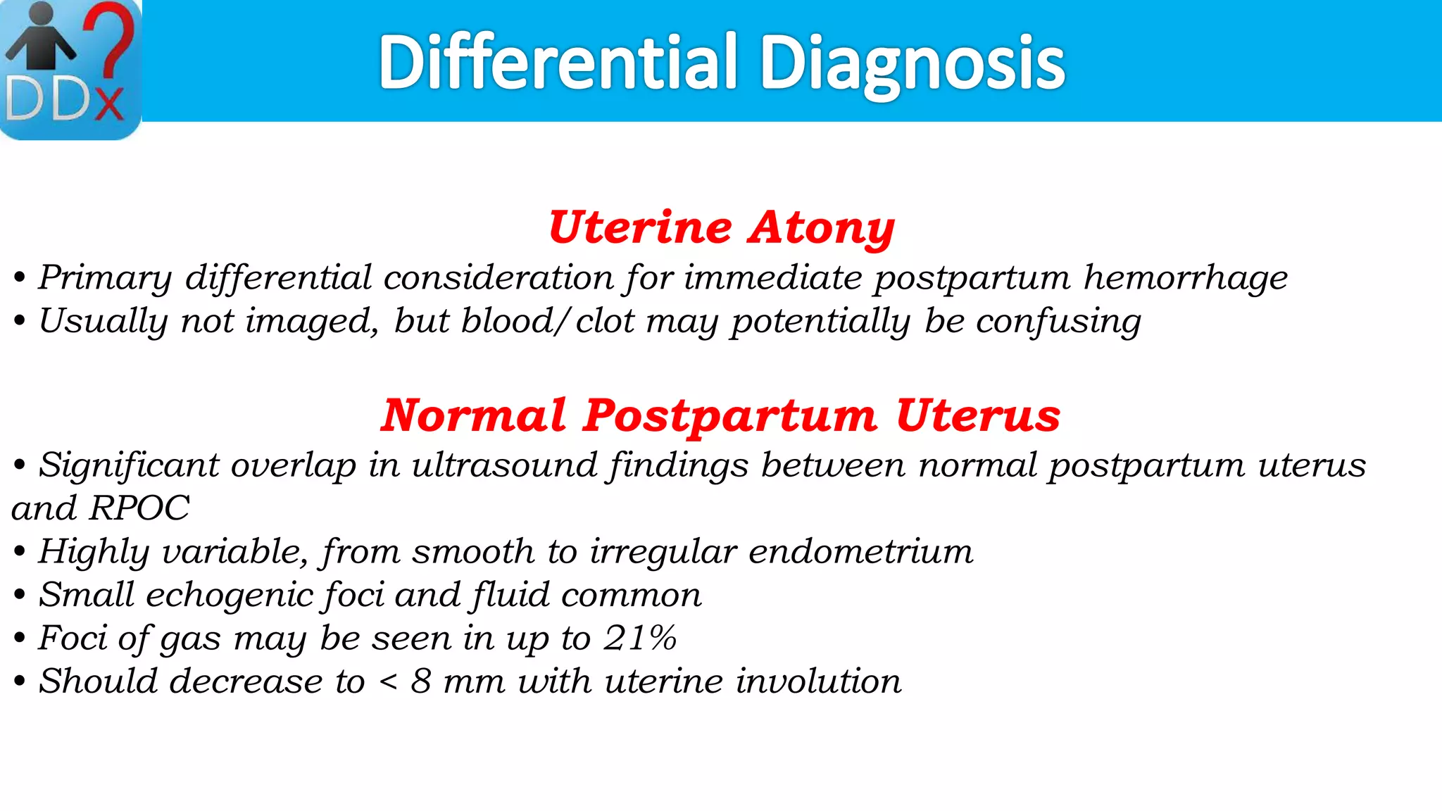 Retained products of conception dr.mohamed Soliman | PDF