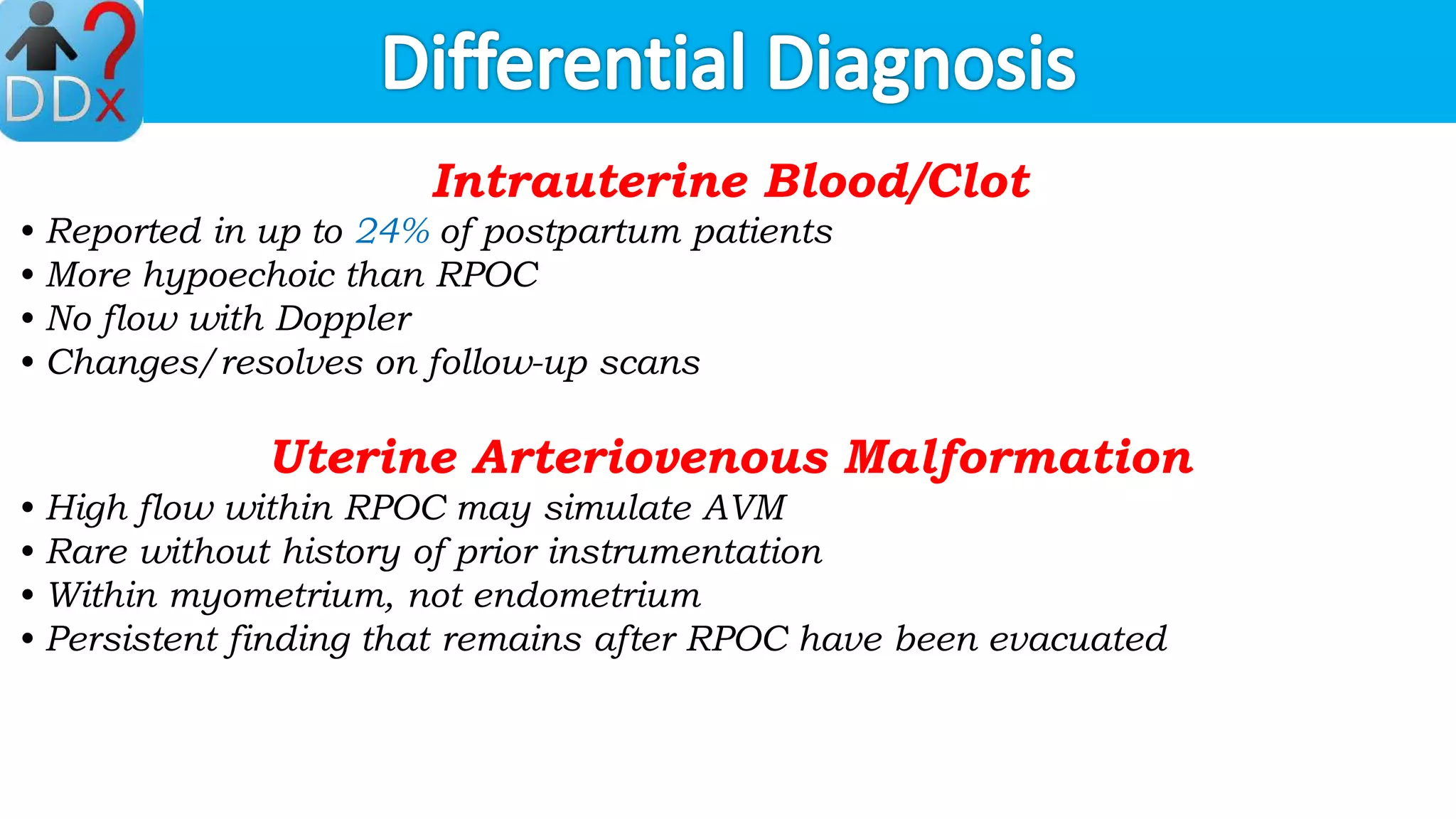 Retained products of conception dr.mohamed Soliman | PDF
