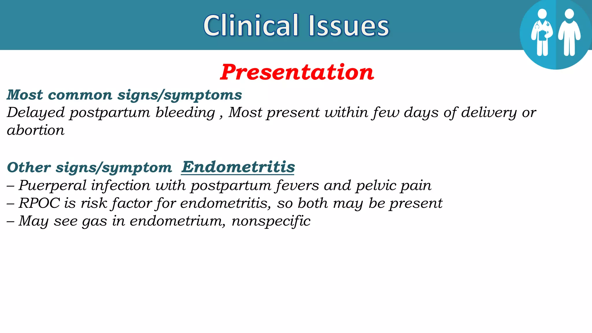 Retained products of conception dr.mohamed Soliman | PDF