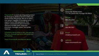 How to Retain EMS Employees and Reduce Turnovers | PPT