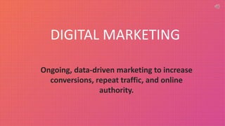 Retainer plan SME | PPT