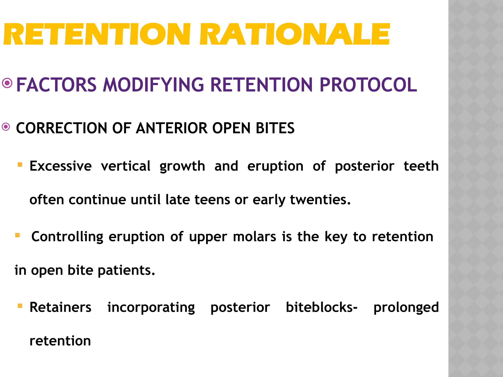 RETAINERS FOLLOWING ORTHODONTIC TREATMENT.pptx