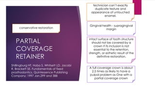 Retainers in FPD (FIXED PARTIAL DENTURES) PDF copy | PDF
