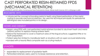 Retainers in FPD (FIXED PARTIAL DENTURES) PDF copy | PDF