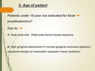 RETAINERS USED FOR FIXED PROSTHODONTICS.ppt