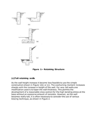 Retaing wall | PDF