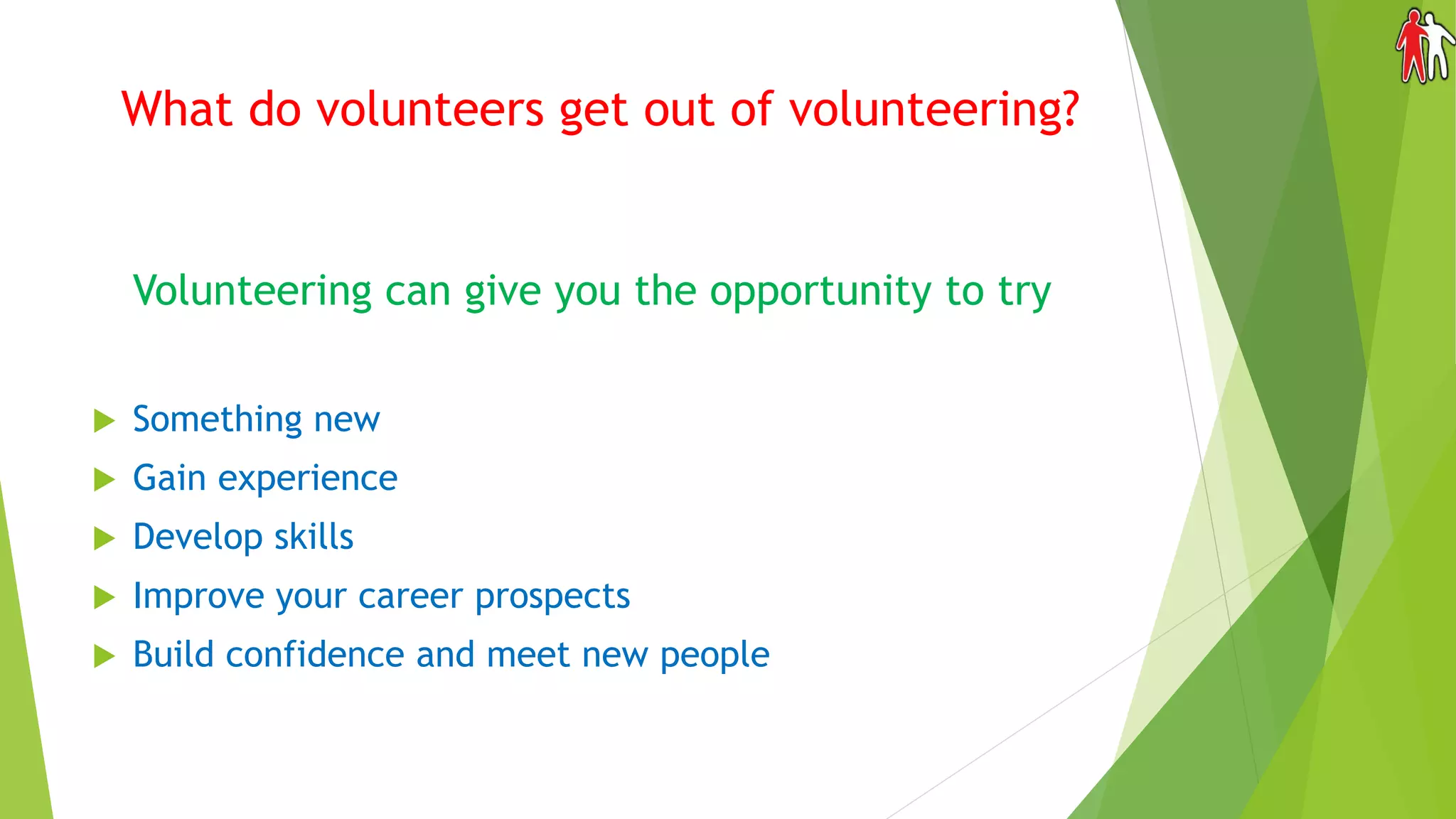 Retaining and supporting volunteers | PPT