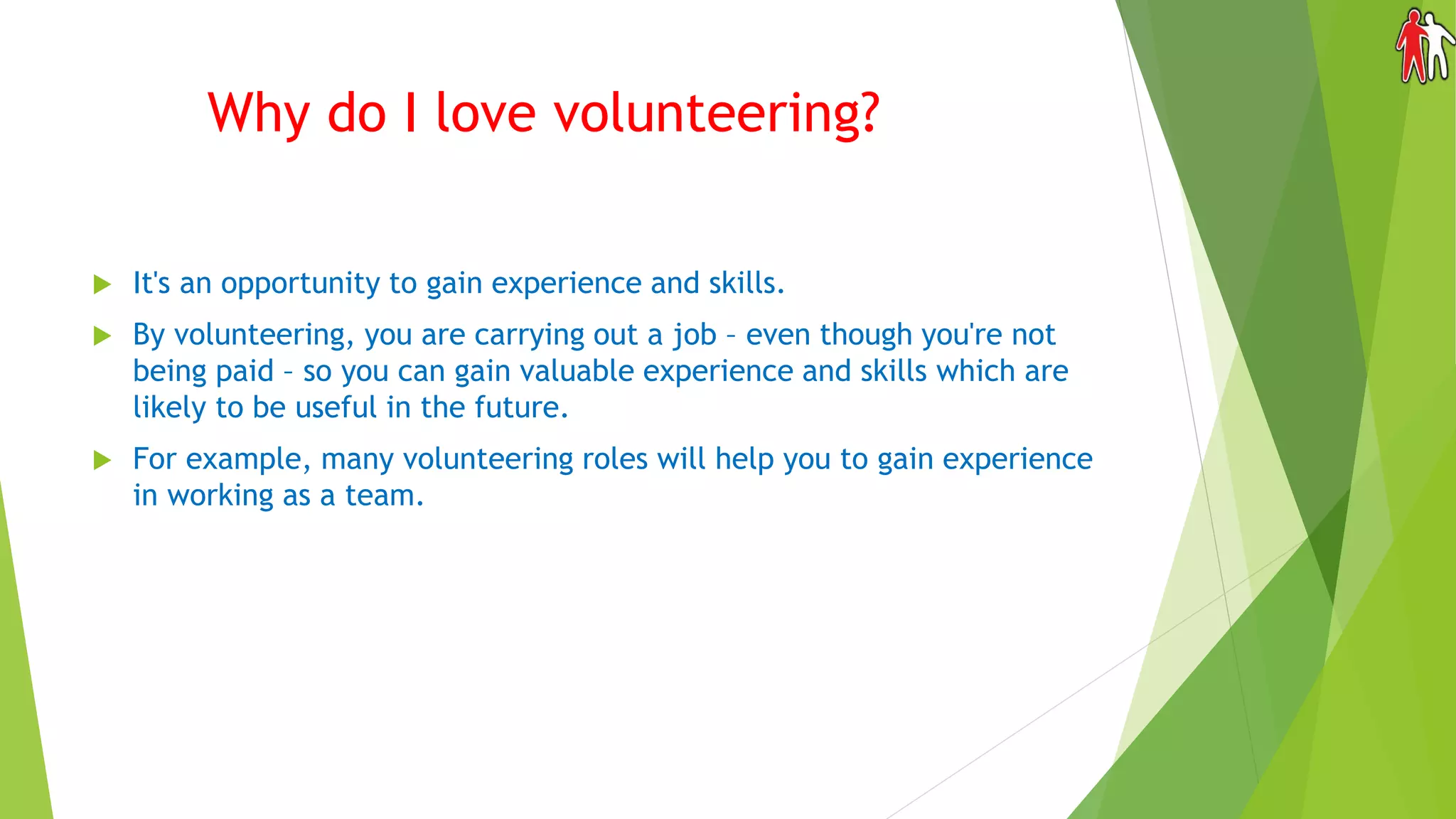 Retaining and supporting volunteers | PPTX | Careers