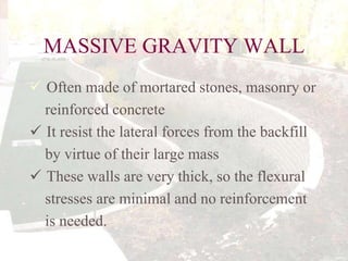 Retaining wall | PPTX