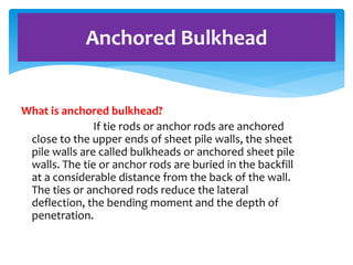 Retaining walls | PPTX