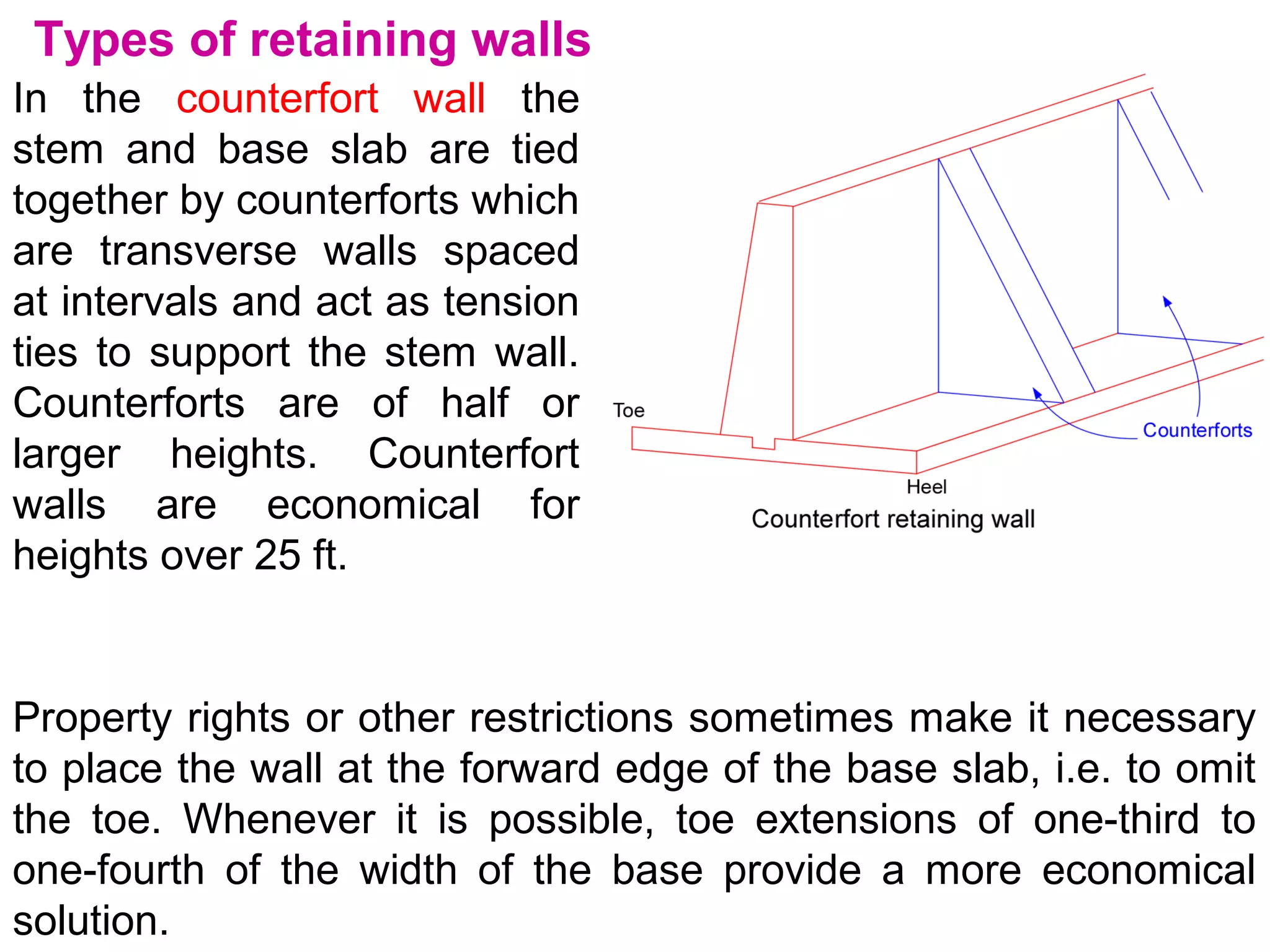Retaining wall | PPT