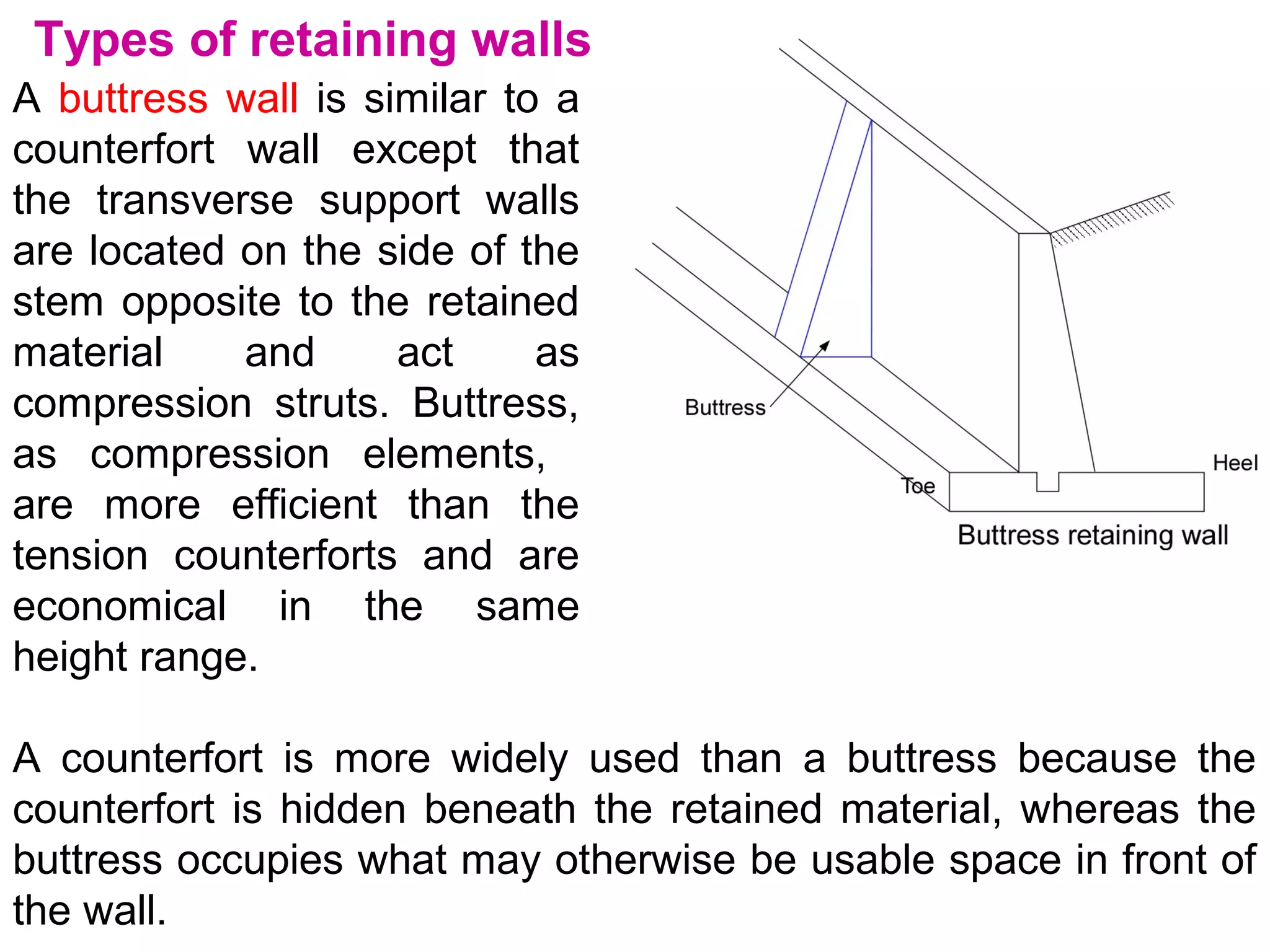 Retaining wall | PPT
