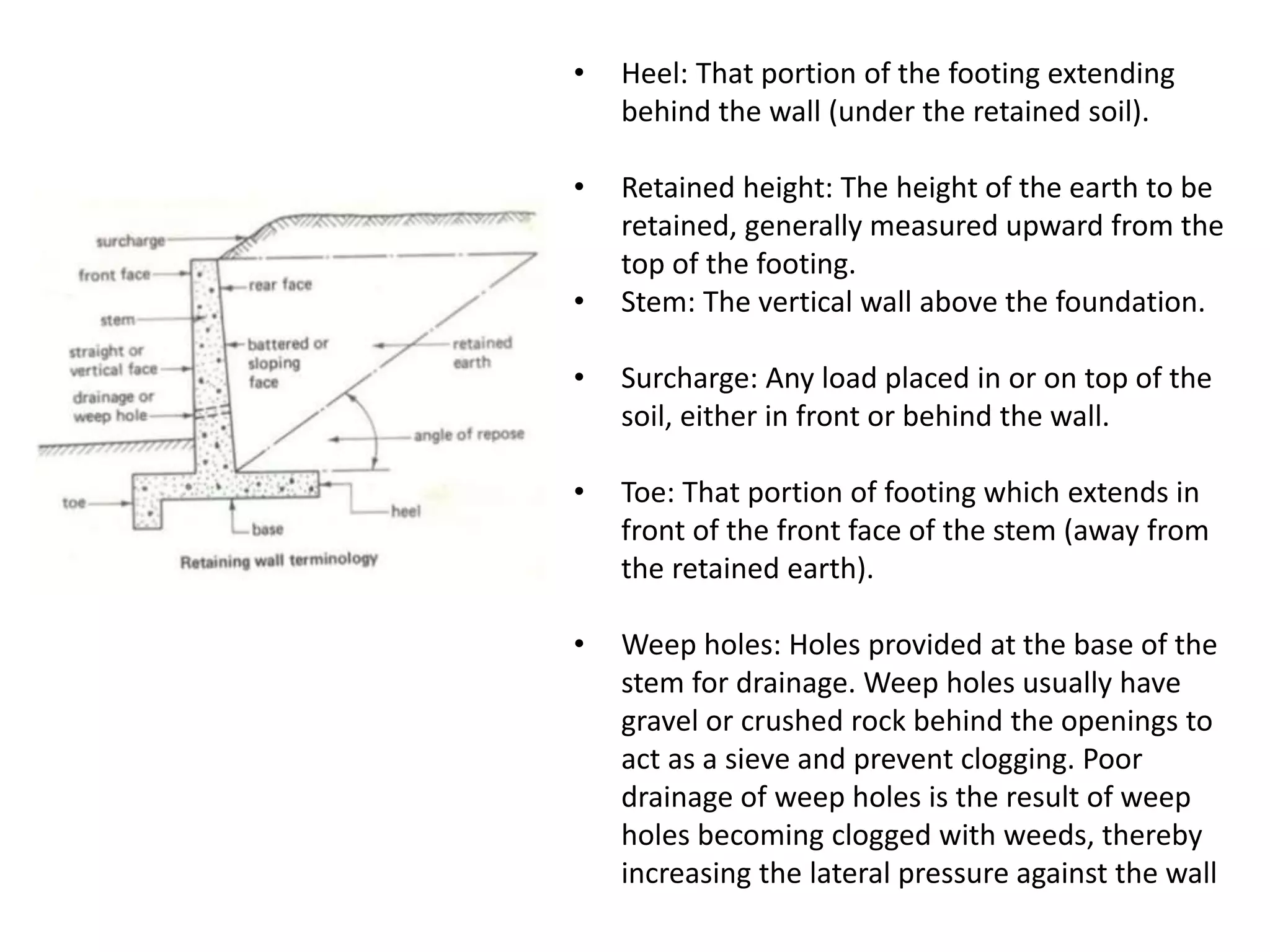 Retaining wall | PPTX