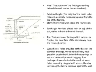 Retaining wall | PPTX
