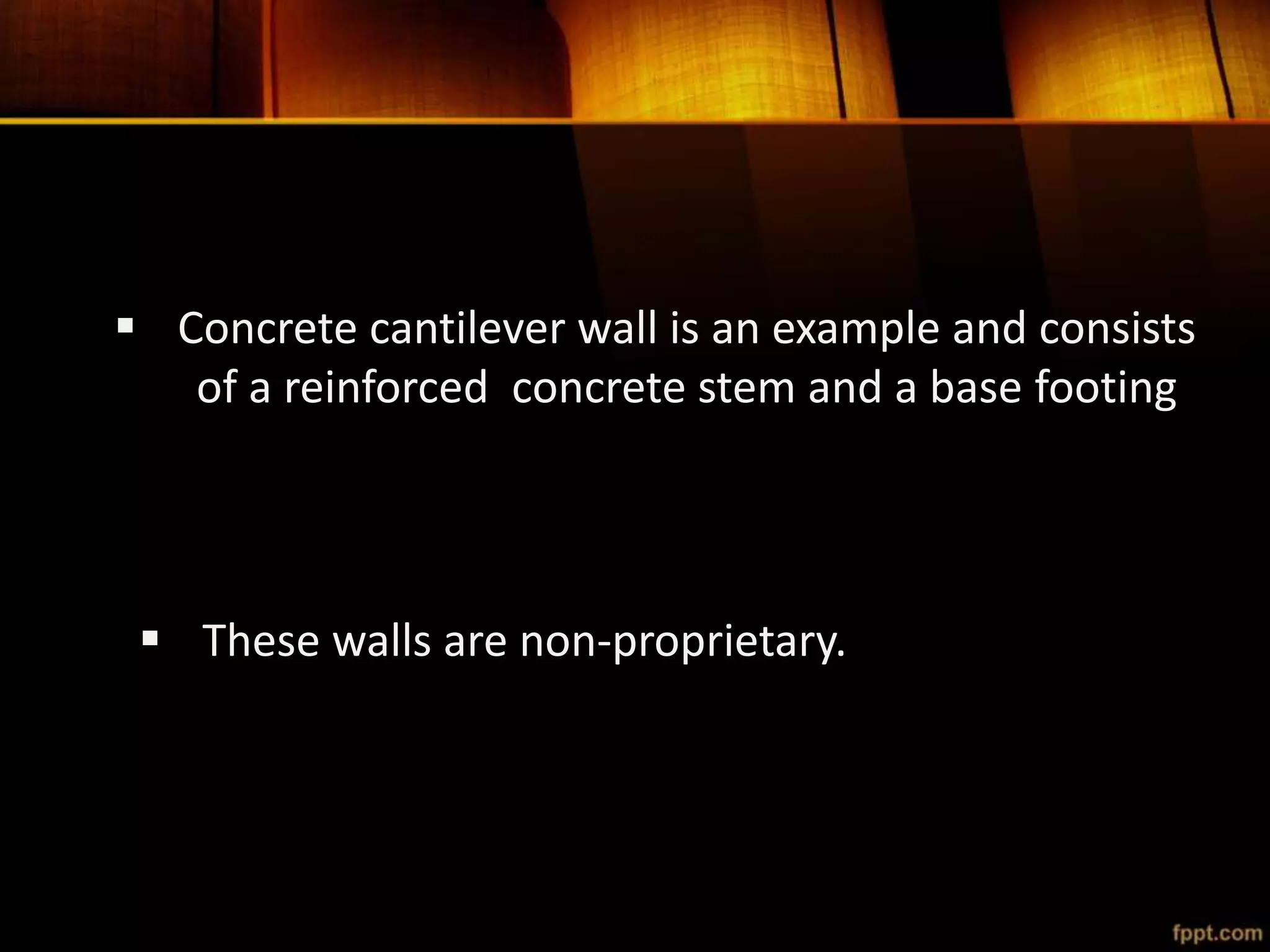 Retaining wall ppt Final year Civil ENGINEERING | PPTX