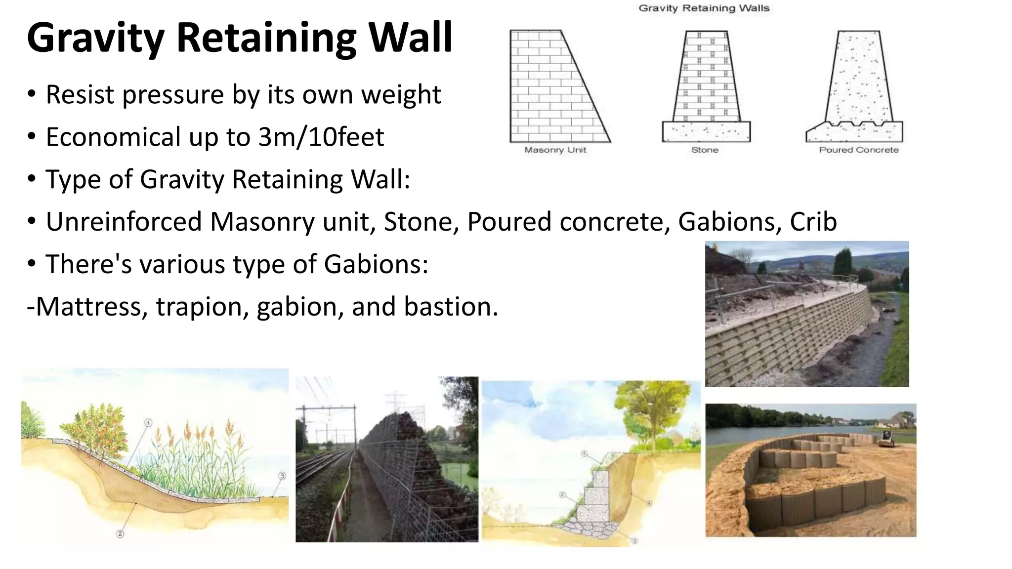 Retaining wall (1) | PPTX
