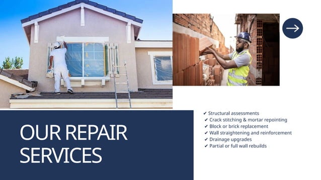 Retaining Wall Repairs in Brisbane by Bricklayer Cleveland.pptx