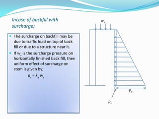Retaining walls | PPTX