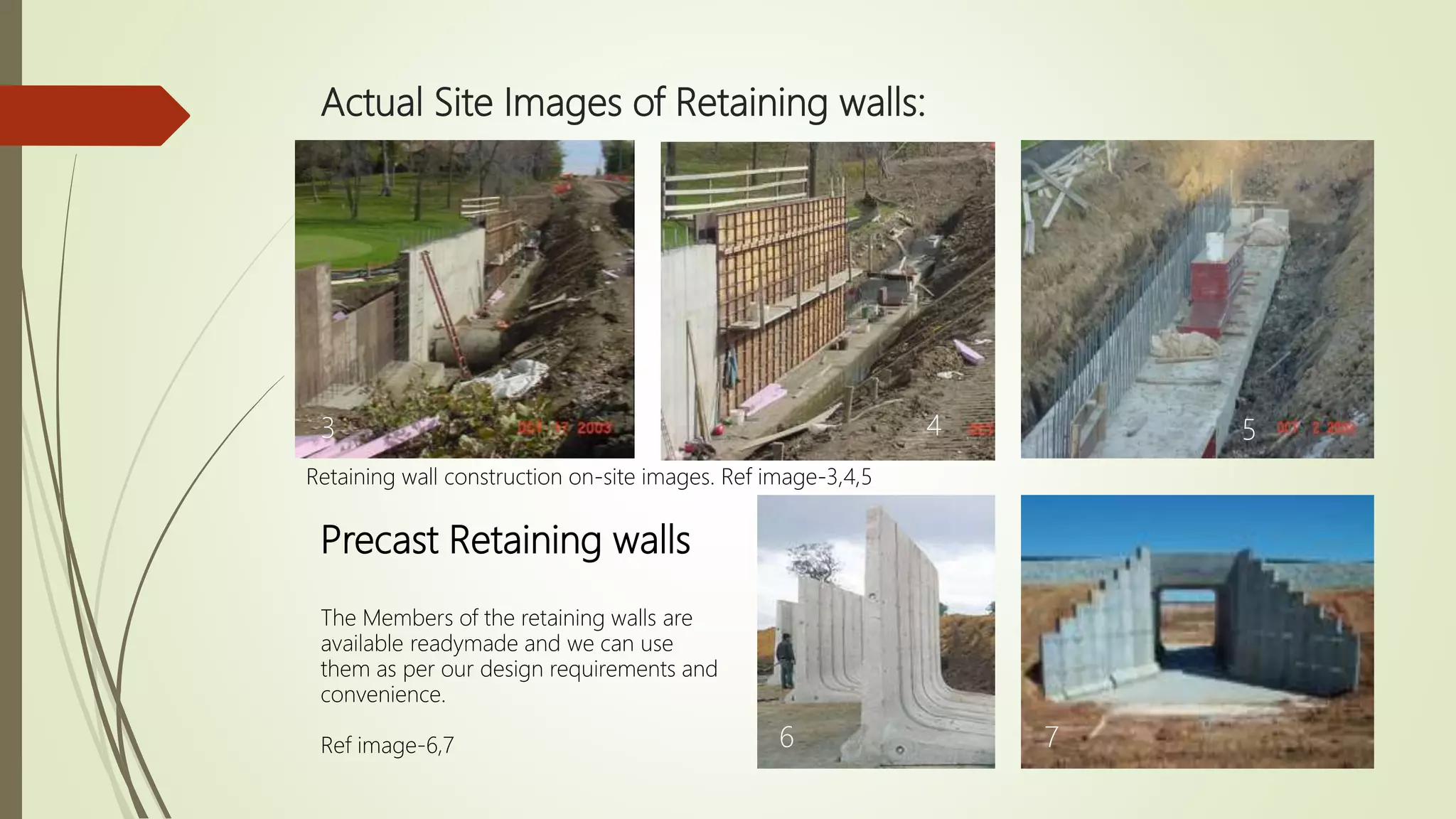 Retaining walls | PPTX
