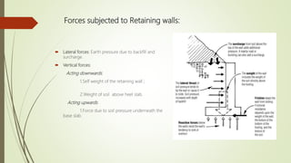 Retaining walls | PPTX