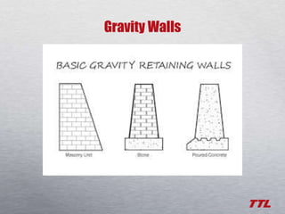 Retaining wall types,use,section.pptx