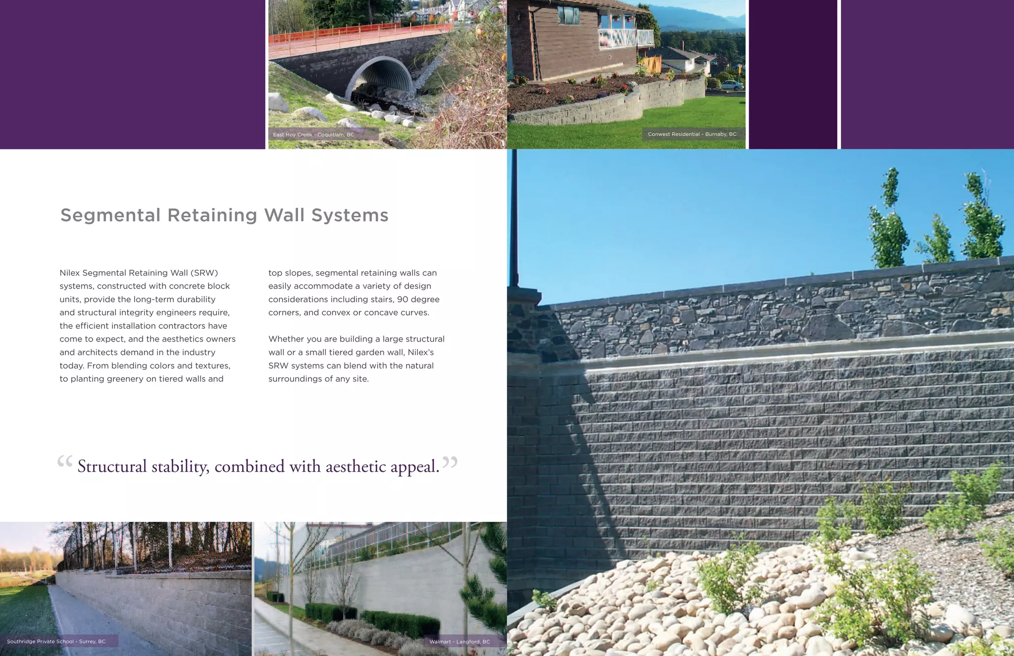 What is Mesa Segmental Retaining Wall System? | PDF