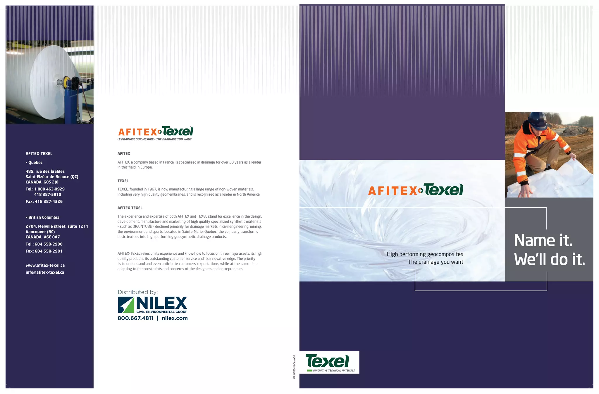 Retaining Wall Drainage System- Nilex | PDF
