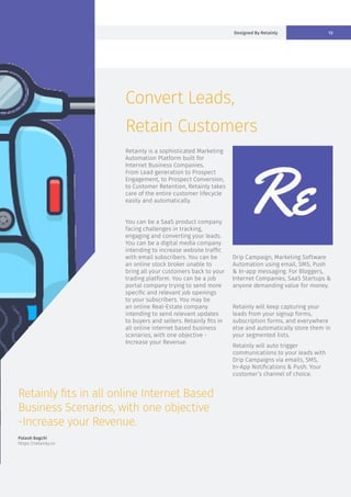 Retainly product note 1.0 | PDF