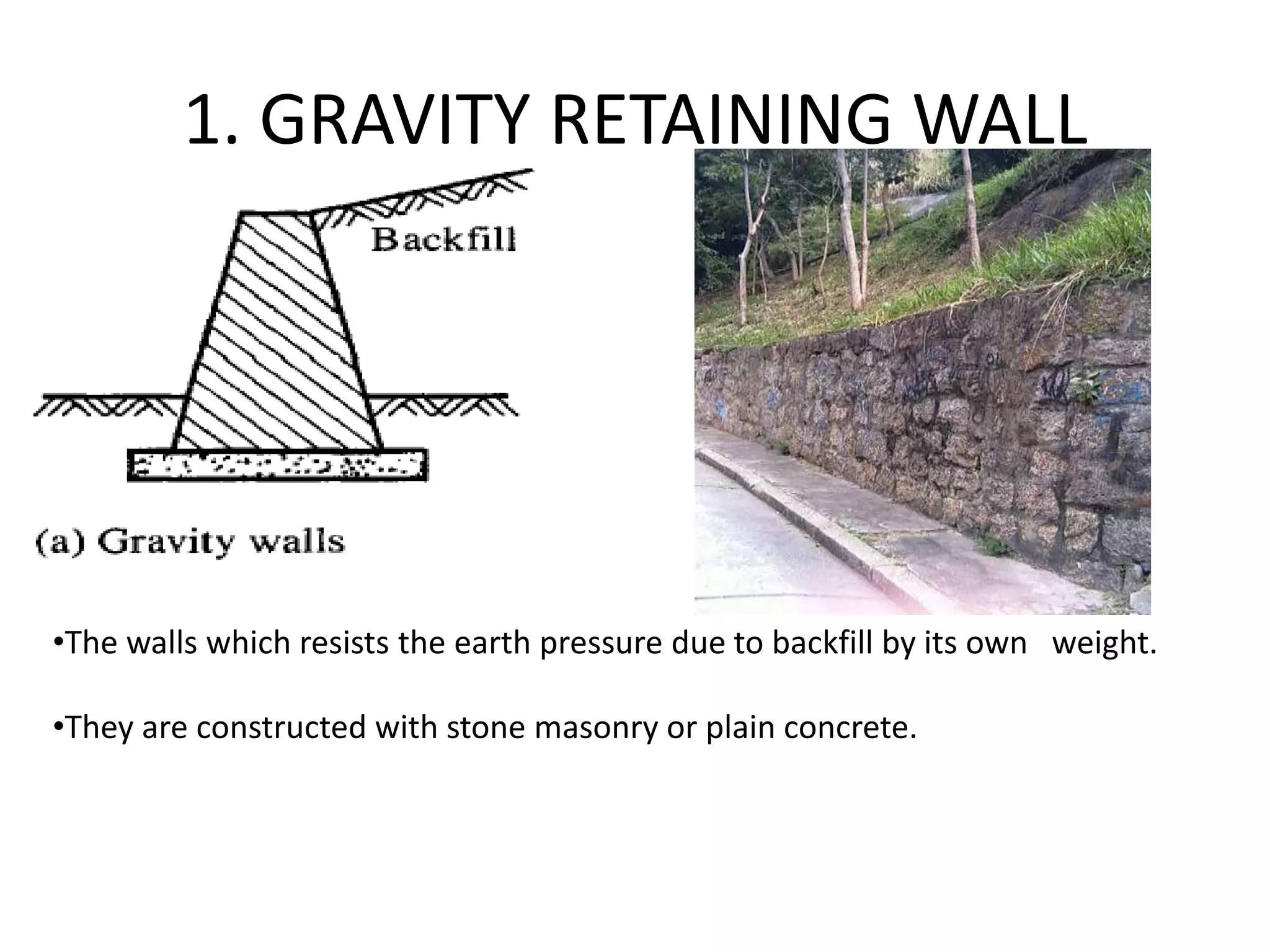 Design And Construction Of Cantilevered Retaining Walls | PPTX
