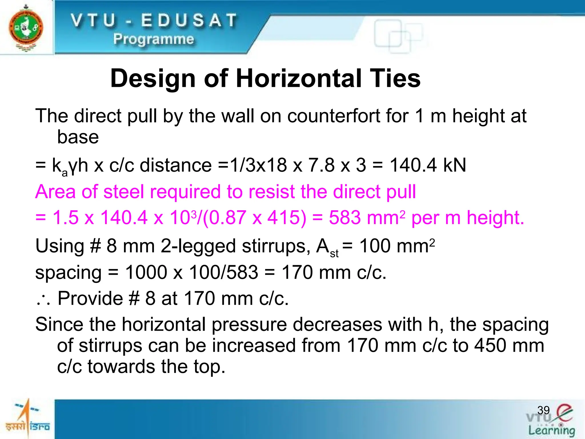 retain Wall Counterfort design concept .ppt