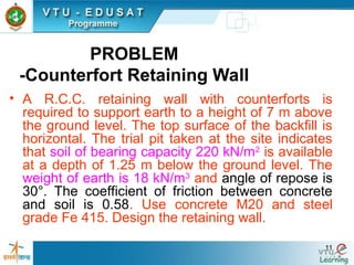 retain Wall Counterfort design concept .ppt
