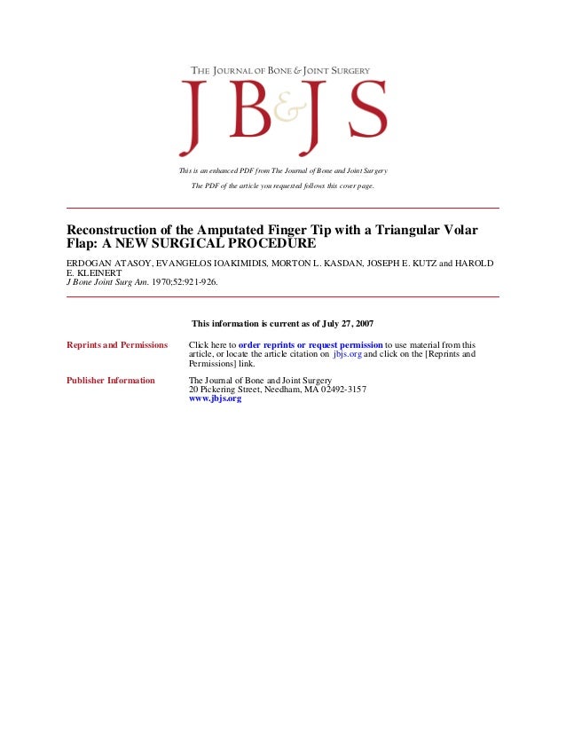 Retalho de Atasoy V-Y | PDF | Death, Injury, or Military Conflict | Sensitive Topics