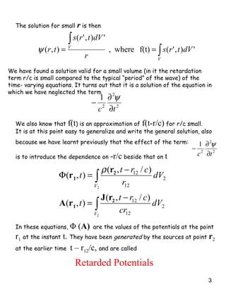 Retarded potential | PPT