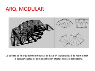 Retícula & Arq. Modular | PPTX