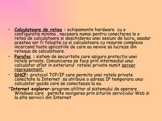 Reteaua internet | PPT