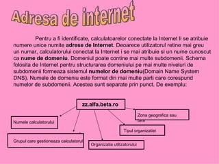 Reteaua internet | PPT
