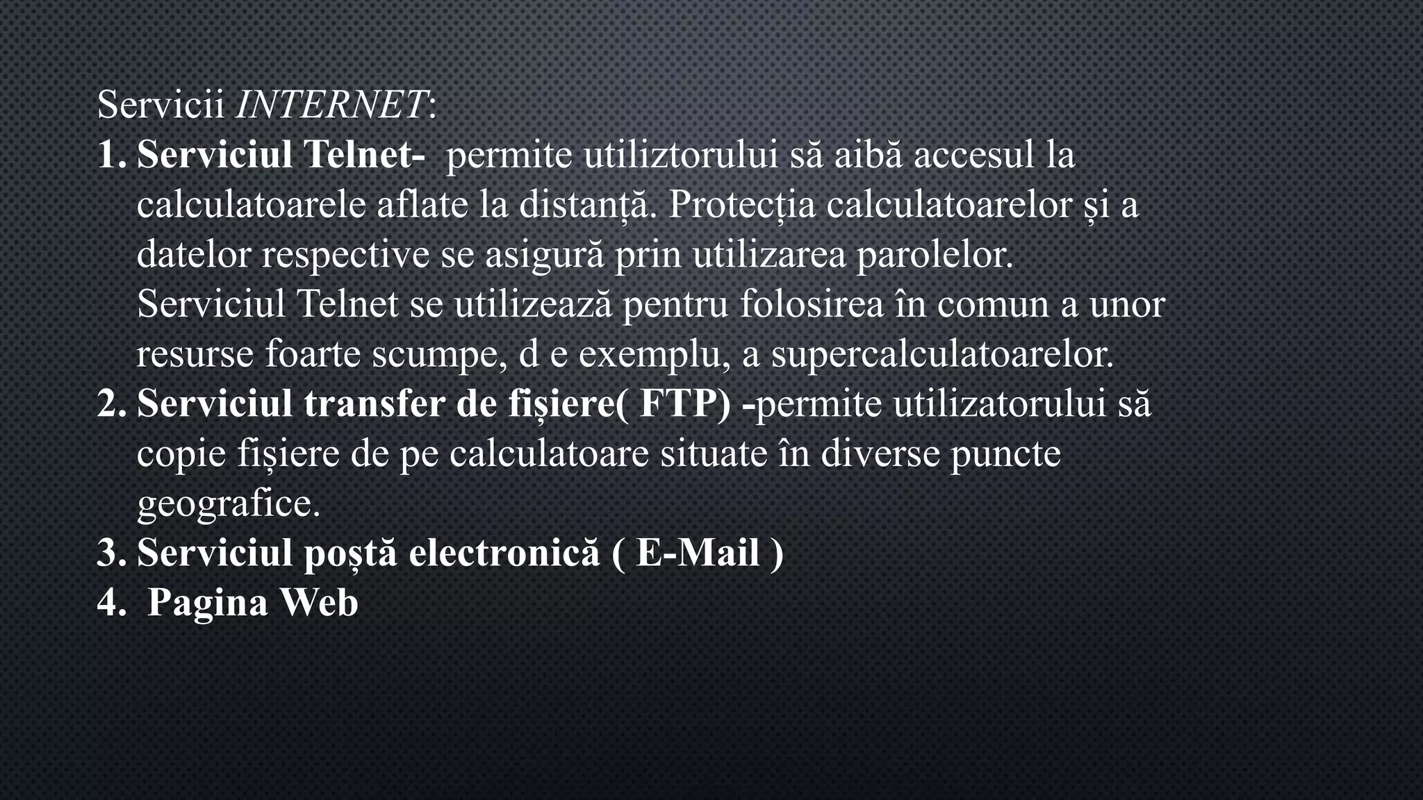 Retele de calculatoare | PPTX