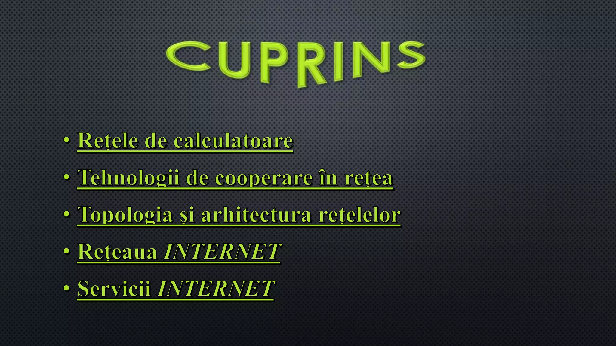 Retele de calculatoare | PPTX