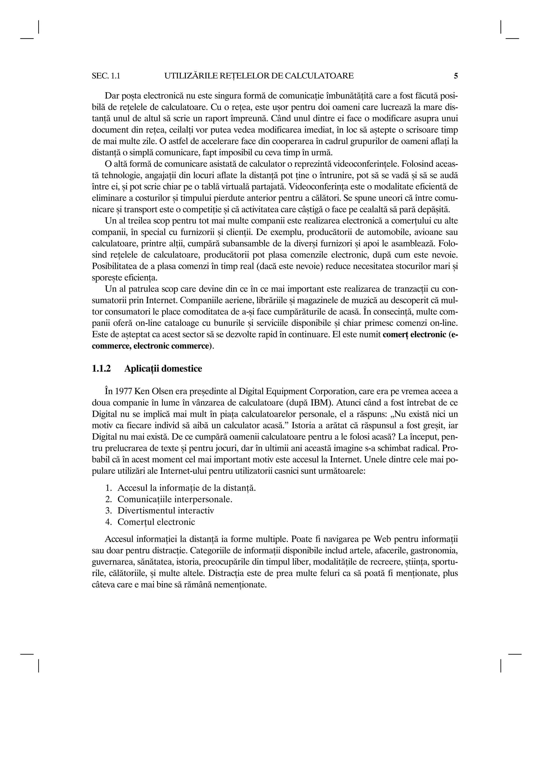 Andrew S. Tanenbaum Retele de calculatoare | PDF