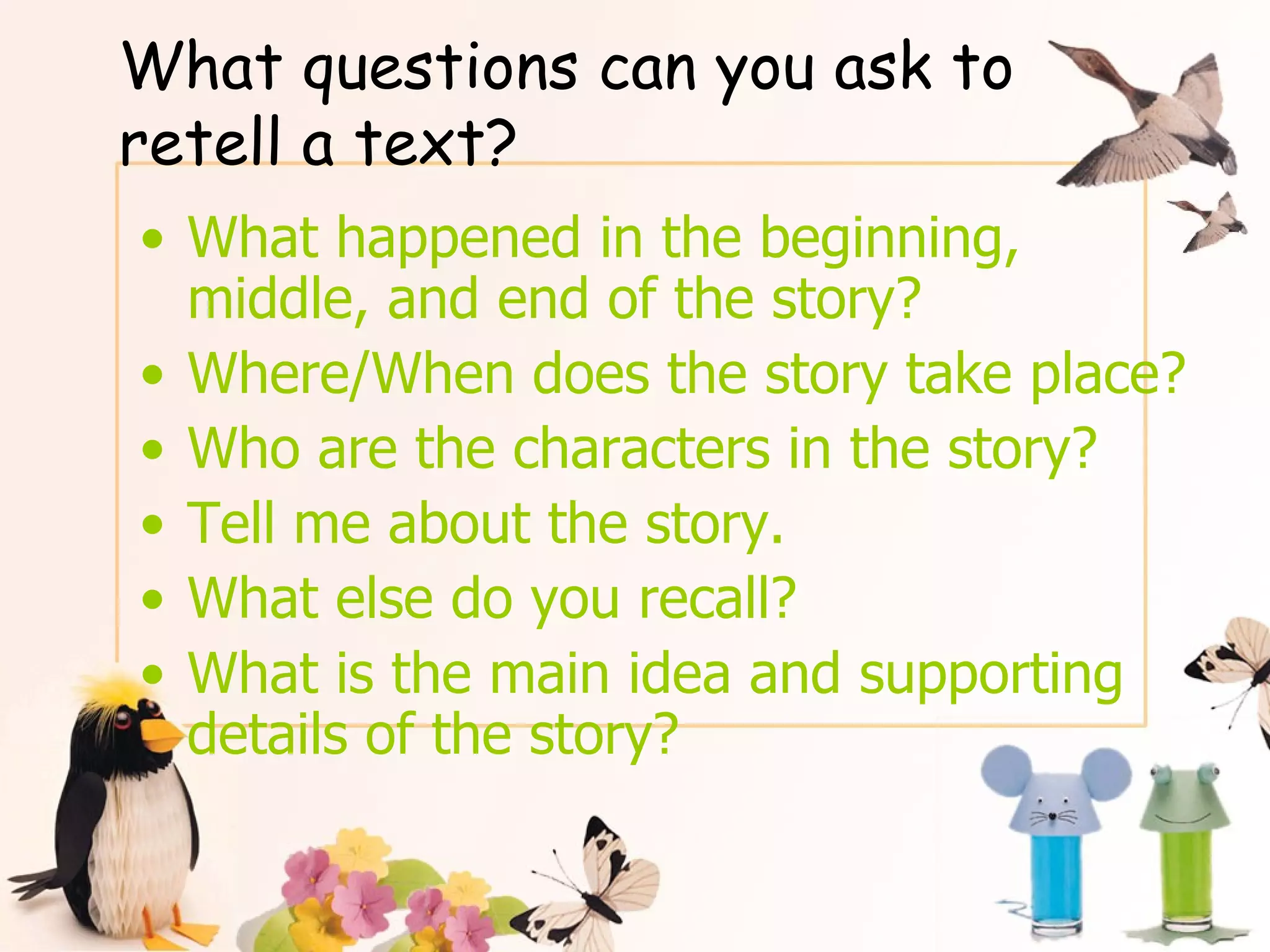 Retelling | PPT